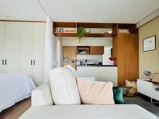 Studio com 49,41m² em Vila Nova Conceição, pronto para morar