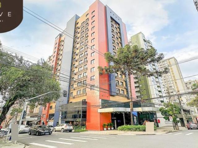 Studio completo no Edifício Aspen Residence, mobiliado e pronto para morar ou investir no Centro de