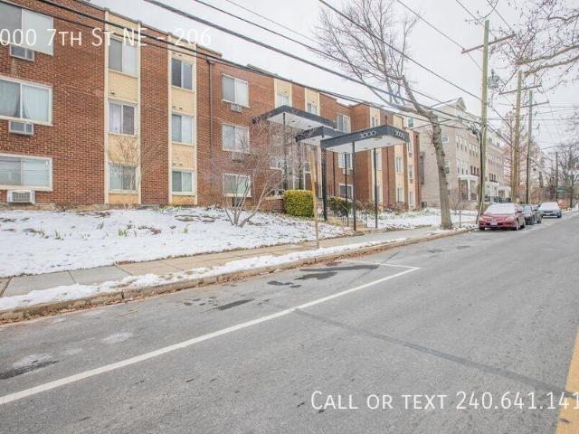 Studio Condo for Rent at 3000 7th St Ne #206, Washington, DC 20017 Brookland