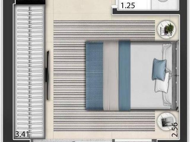 Studio a 150m Metro Vila Madalena 26m2 1 dormitório lazer completo
