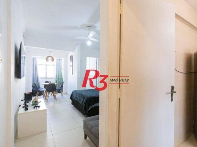 Studio à venda, 41 m² por R$ 350.000,00 Ponta da Praia Santos/SP