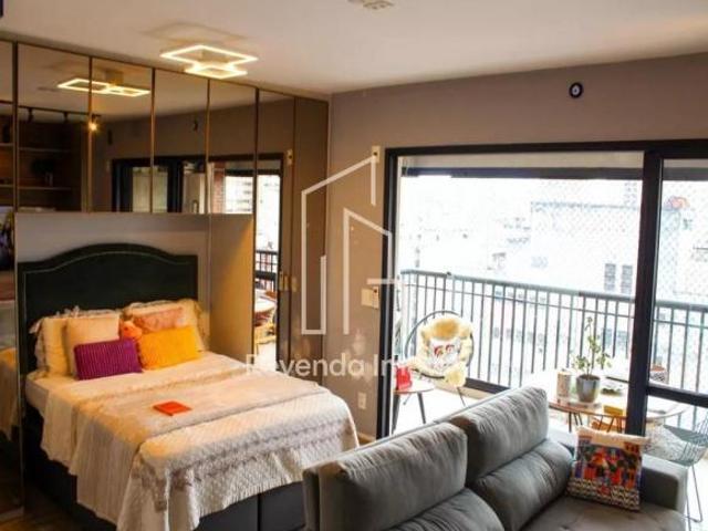 Studio a venda 01 dormitório 42m² com 01 banheiro e 01 vaga Bela Vista