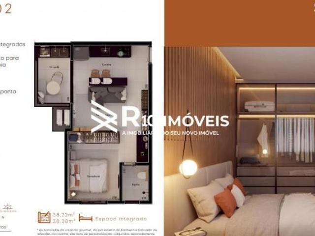 Studio à venda, 1 quarto, 1 vaga Bairro SANTA MONICA, Uberlândia MG