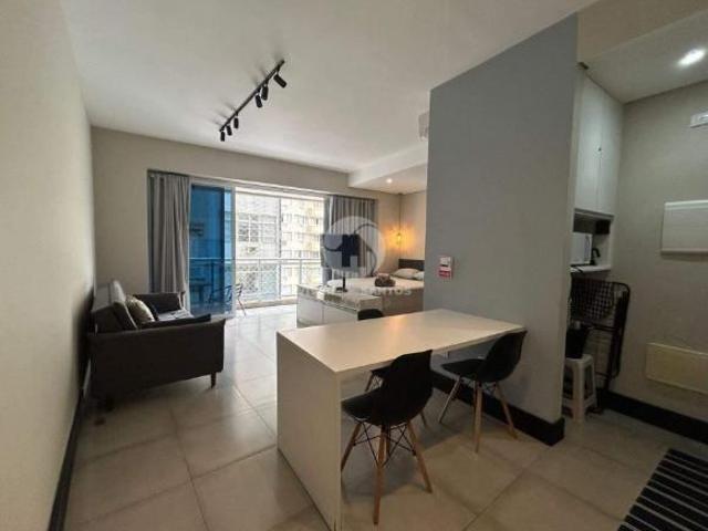 Studio à venda, 1 quarto, 1 vaga, Pompéia Santos/SP