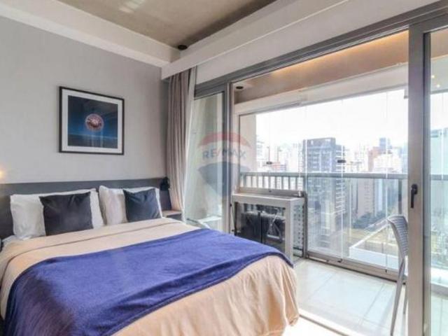 Studio à venda, 20m², 22º andar,499 mil porteira fechada 350m Jardim Pamplona Shopping Jardins