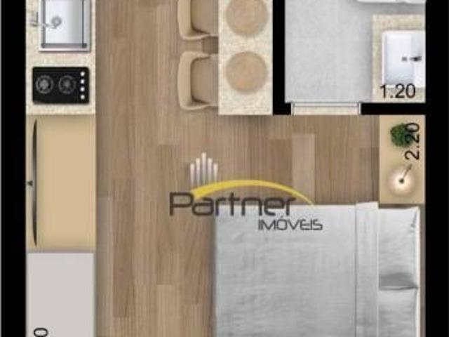 Studio à venda, 21 m² por R$ 238.601,00 Tingui Curitiba/PR