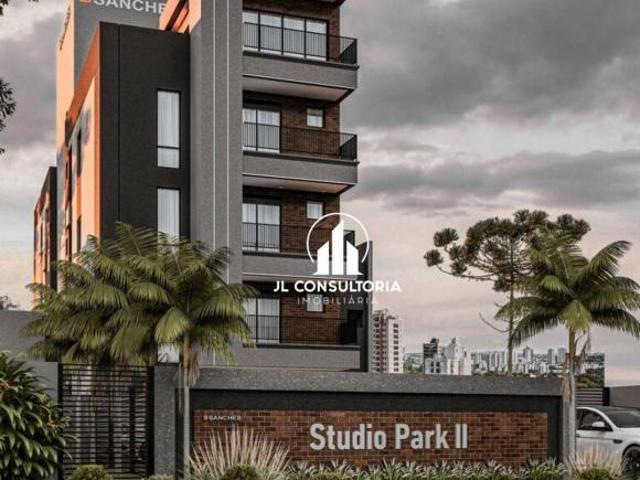 Studio à venda, 27 m² por R$ 295.323,00 Guaíra Curitiba/PR