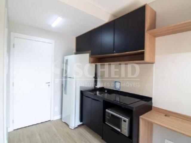 Studio a venda 27m2 1 dorm com varanda proximo da estação Brooklin