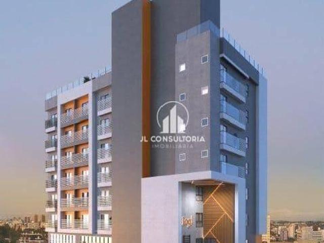 Studio à venda, 29 m² por R$ 388.100,00 Centro Curitiba/PR