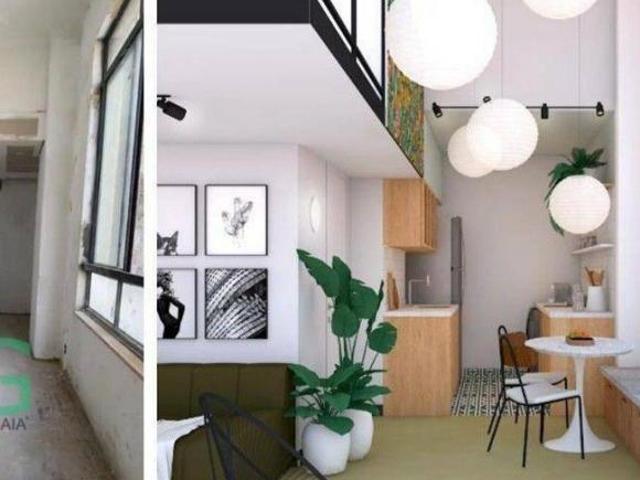 Studio à venda, 35 m² por R$ 644.800,00 República São Paulo/SP