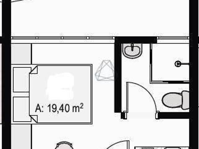 Studio à venda a partir de R$ 275.000 Bigorrilho
