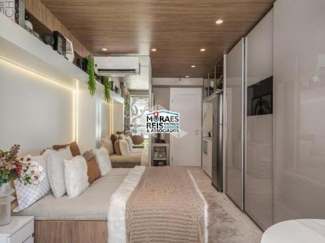 Studio á venda Brooklin SP 23m² Lazer completo