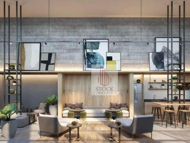 STUDIO À VENDA – CAMPO BELO/SP 25m | Imóvel Novo no Contrapiso