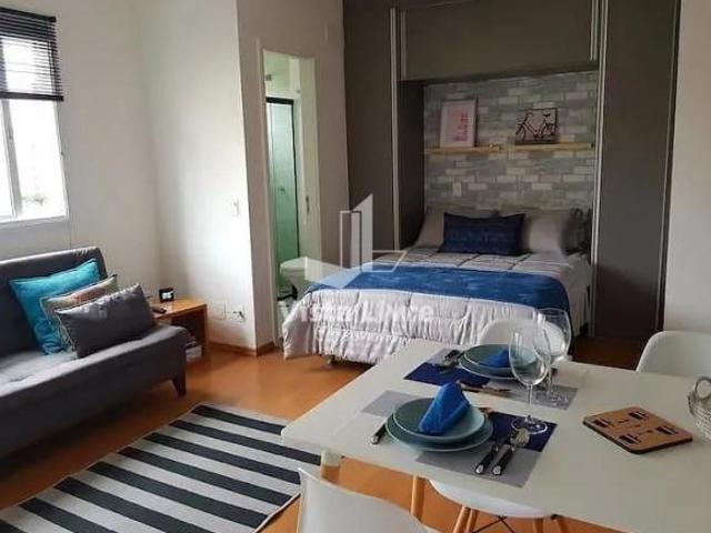 Studio à venda, Cerqueira César, São Paulo, pronto para morar com 1 quarto e 1 vaga