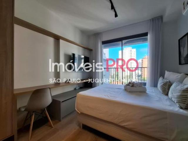 Studio à venda com 24m² no Campo Belo, 1 quarto e sem vaga