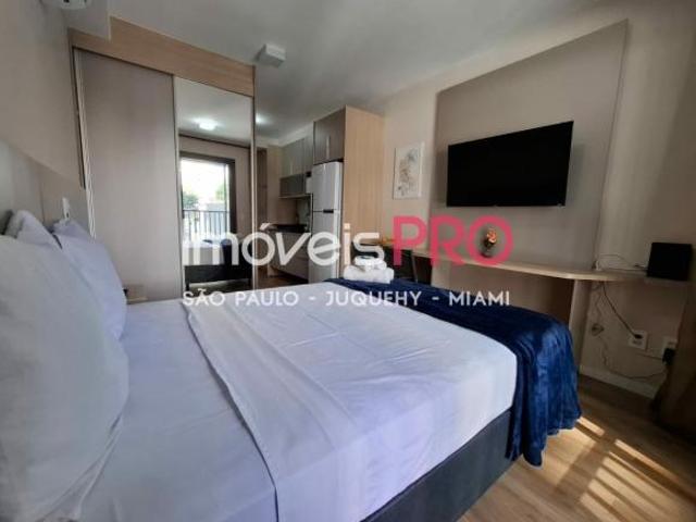 Studio à venda com 24m² no Campo Belo, 1 quarto e sem vaga