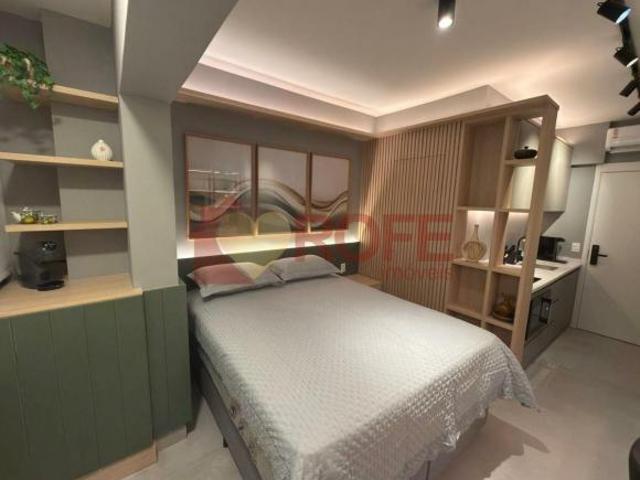Studio à venda com 25m², 1 quarto e sem vaga
