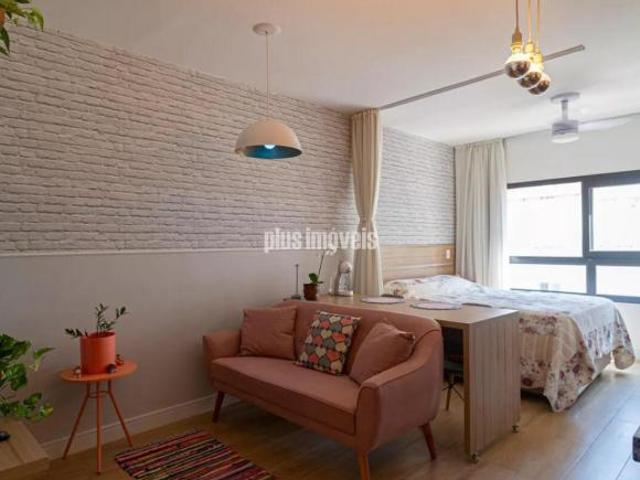 Studio à venda com 25m², 1 quarto e sem vaga