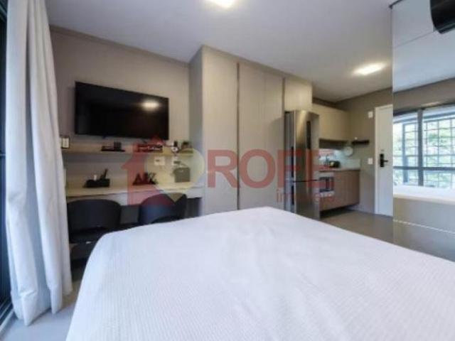 Studio à venda com 26m², 1 quarto e sem vaga