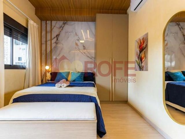Studio à venda com 28m², 1 quarto e sem vaga