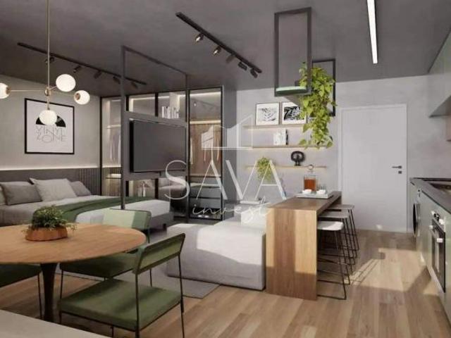 Studio à venda com 36,72 m² no Lourdes