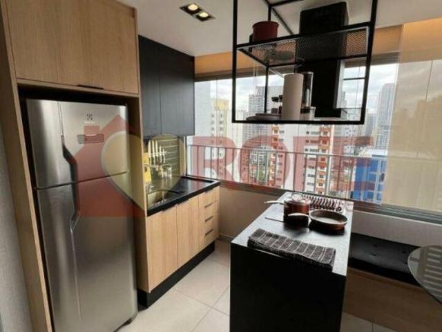 Studio à venda com 37m², 1 quarto e 1 vaga