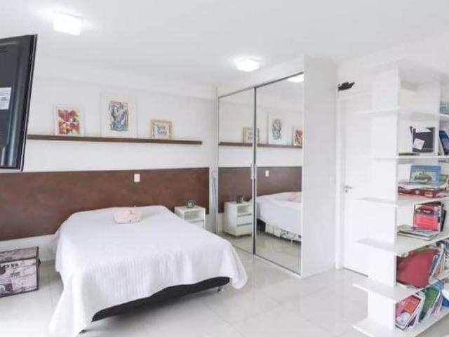 Studio à venda com 43m², 1 quarto e 1 vaga