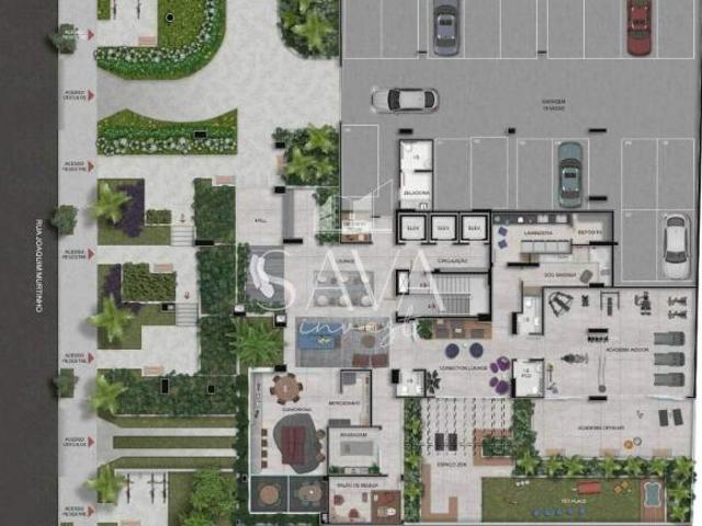 Studio à venda com 66,17 m² no Santo Antônio