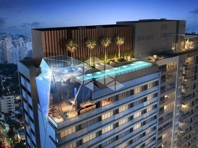 Studio a venda de 27,5 m² compacto, moderno e funcional em Moema