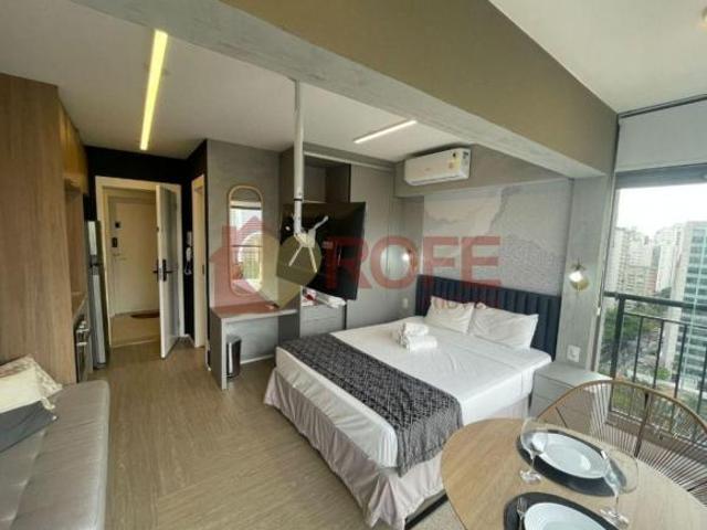 Studio a venda de 25m2, 100% mobiliado, com Lazer Completo, ao lado do Metrô Moema, e fora de rota