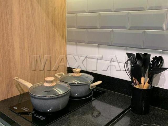 Studio à Venda e Locação, de 31m² mobiliado e completo, no Tatuapé Vila Gomes Cardim