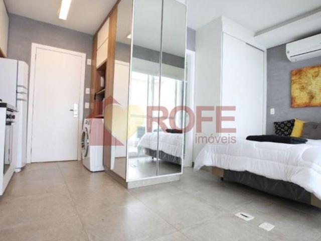 Studio à venda com 33m², 1 quarto e 1 vaga