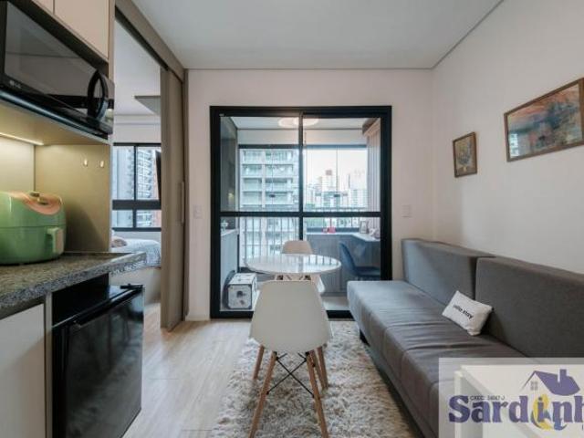 Studio à Venda em Pinheiros SP, 23m², 1 Dorm, 1 Banheiro