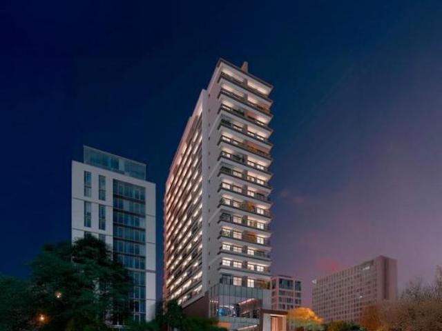 Studio à venda em São Paulo, Moema, com 1 quarto, 27,88m²