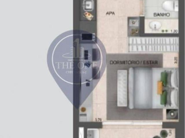 Studio à venda em São Paulo SP, Vila Clementino: 1 quarto, 1 banheiro, 30,00 m² de área. Confira!