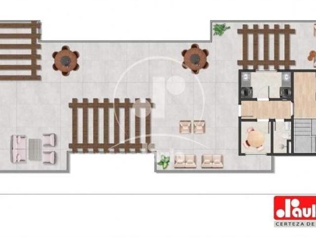 Studio à venda em Santo André Bairro Bangú | 20 m², 1 dorm, 1 vaga