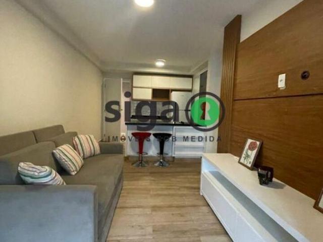 Apartamento à VENDA, MOBILIADO com 44,62m² com 1 quarto, 1 vaga em Pinheiros