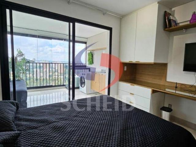 Studio a venda mobiliado de 31 m² no Alto da Boa Vista