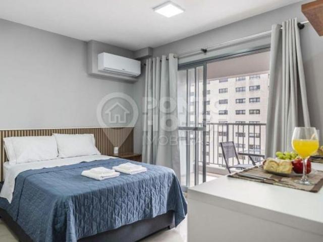 Studio à venda na Vila Mariana 28m², mobiliado, a 500 metros do metrô Ana Rosa