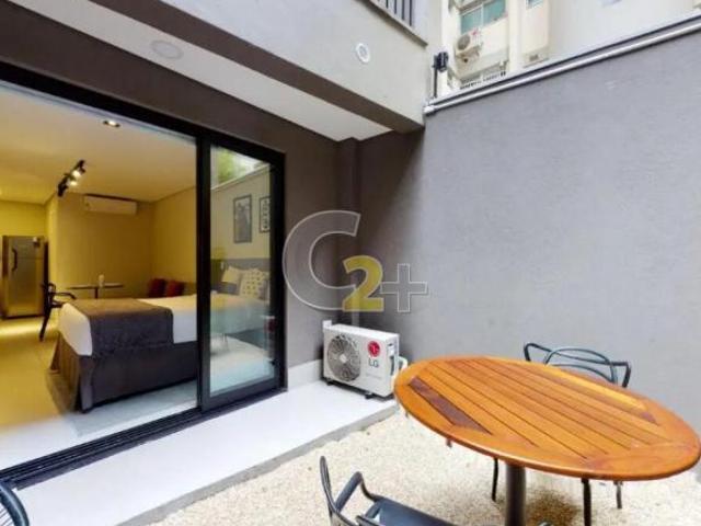 Studio a venda na Vila Nova Conceicao com 1 suite, sem vaga