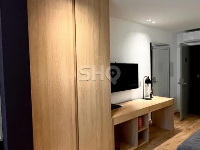 Studio à venda na Vila Olímpia, MOBILIADO E COM VAGA