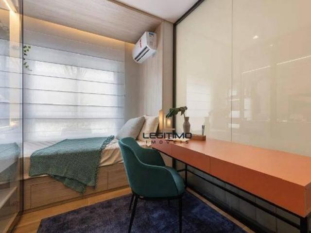 Studio á venda na Avenida Paulista, 36 metros privativos, lazer completo
