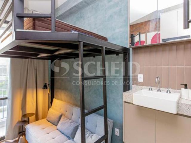 Studio á Venda na Chácara Santo Antônio com 21 m², 1 quarto