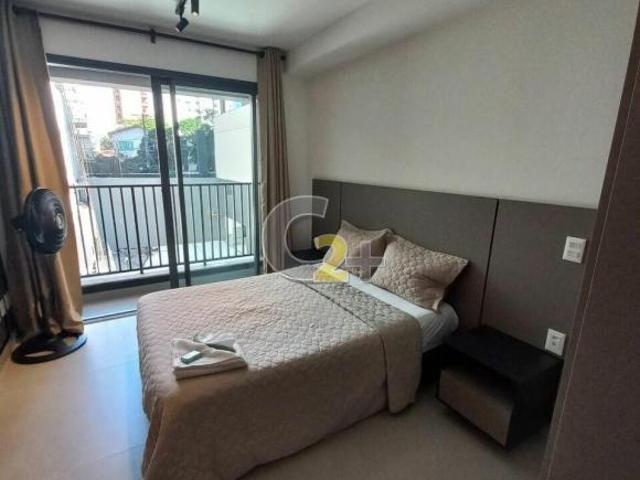 Studio à venda no Brooklin com 1 quarto e 1 vaga de garagem