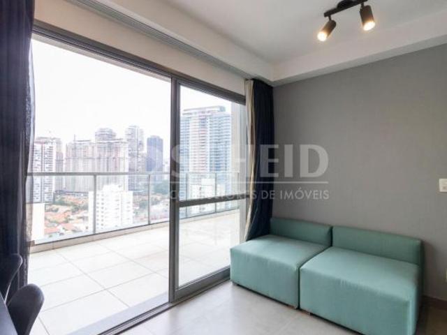 Studio á Venda no Brooklin com 49m², 1 quarto, 1 vaga