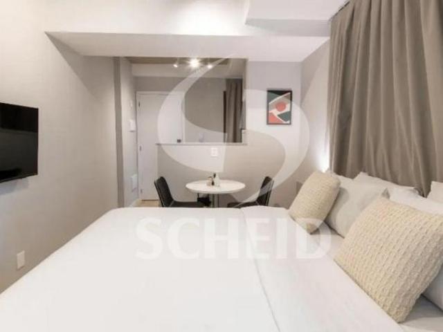 Studio a venda rua Bela Cintra, 1 dormitorio 1 banheiro 25m2 Jardins Mobiliado