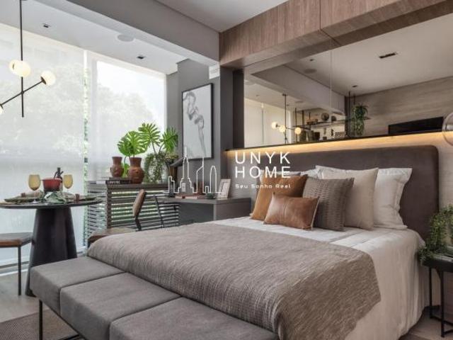 Studio à venda Sky Pinheiros, 27m² com varanda e localização privilegiada