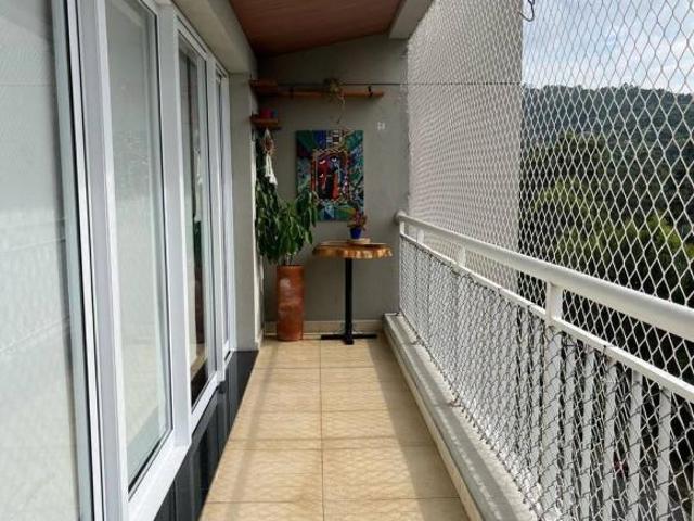 STUDIO ALPHAVILLE COM VISTA MARAVILHOSA, 2 GARAGENS, ANDAR ALTO