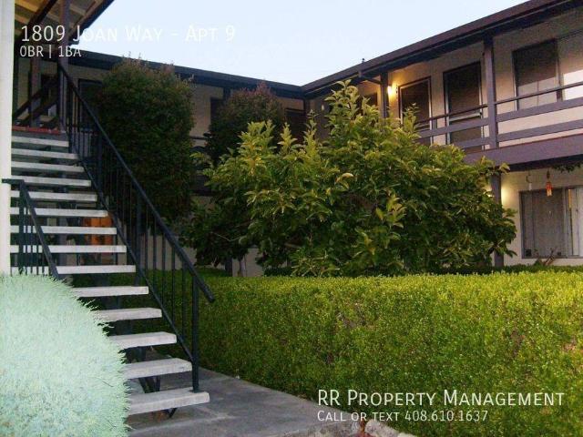 Studio Apartment for Rent at 1809 Joan Way #9, Santa Clara, CA 95050