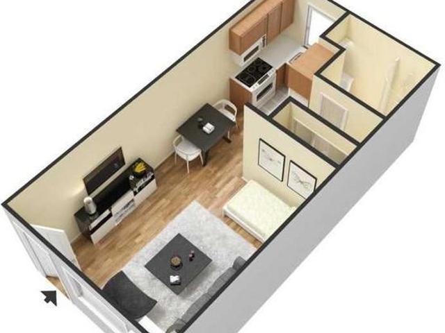 Studio Apartment for Rent at 1147 W Grand River Ave, Williamston, MI 48895